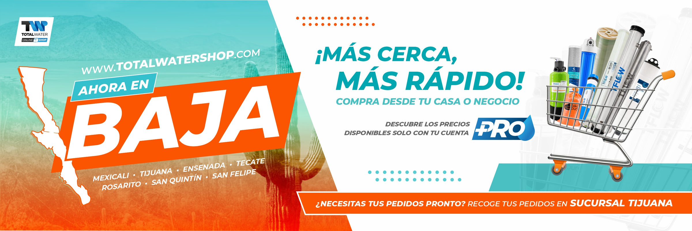 Total Water Shop - ¡Tu sucursal Total Water, ahora en línea!